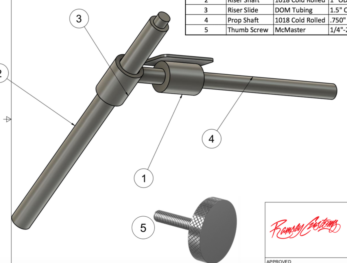 DIY Plans - Tig Welding Hand Rest Prop for Certiflat Fixture table ...